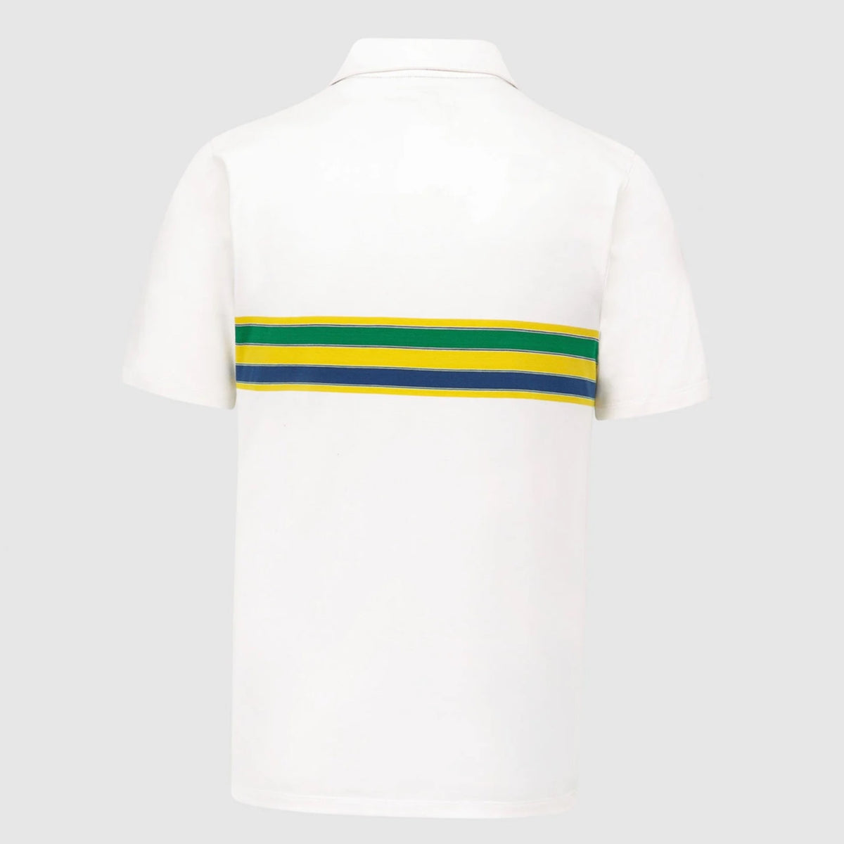 Ayrton Senna Official Licenced Collection Iconic Helmet Striped Organi ...