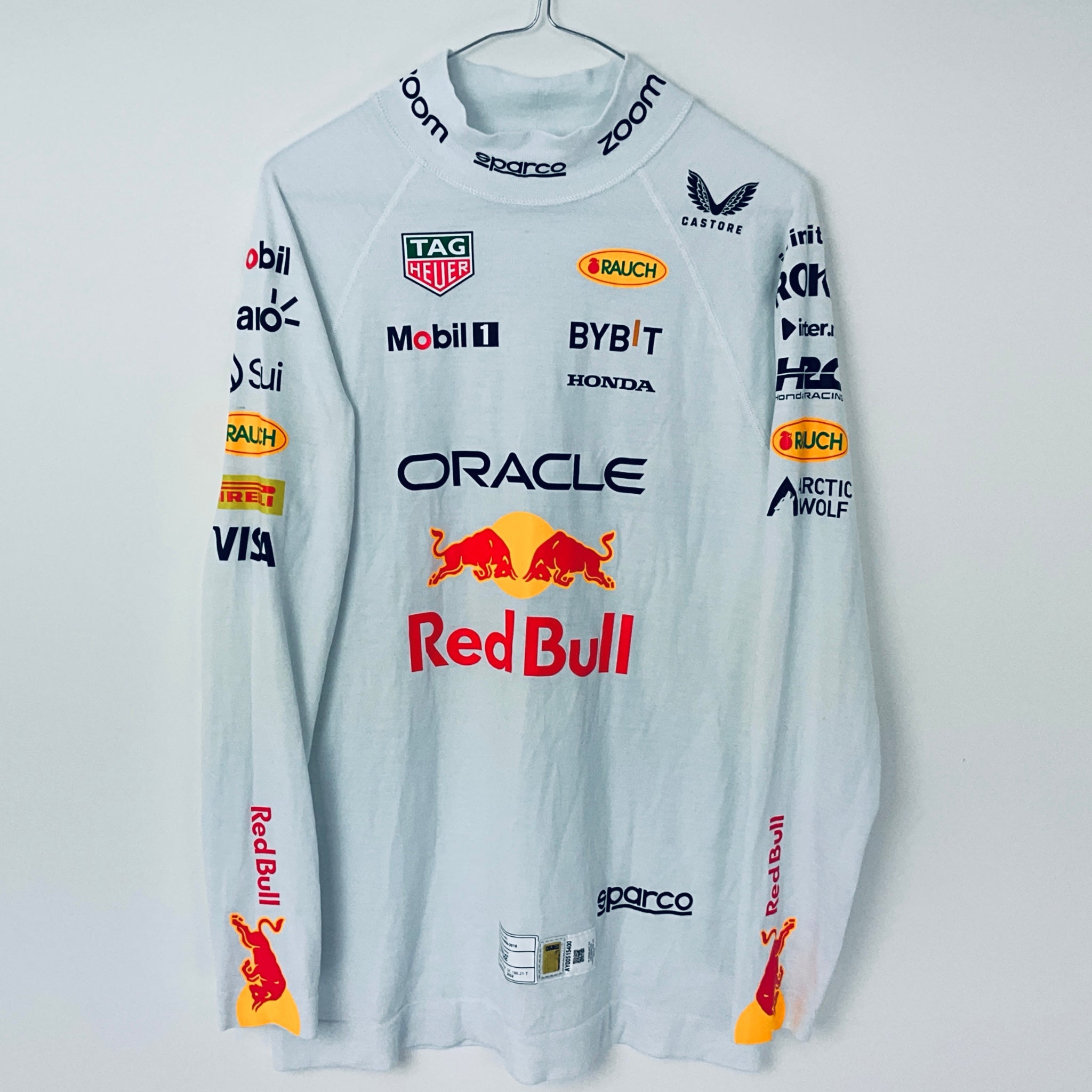Team Issued 2024 Sergio Perez Oracle Red Bull Racing F1 Team Nomex Top ...