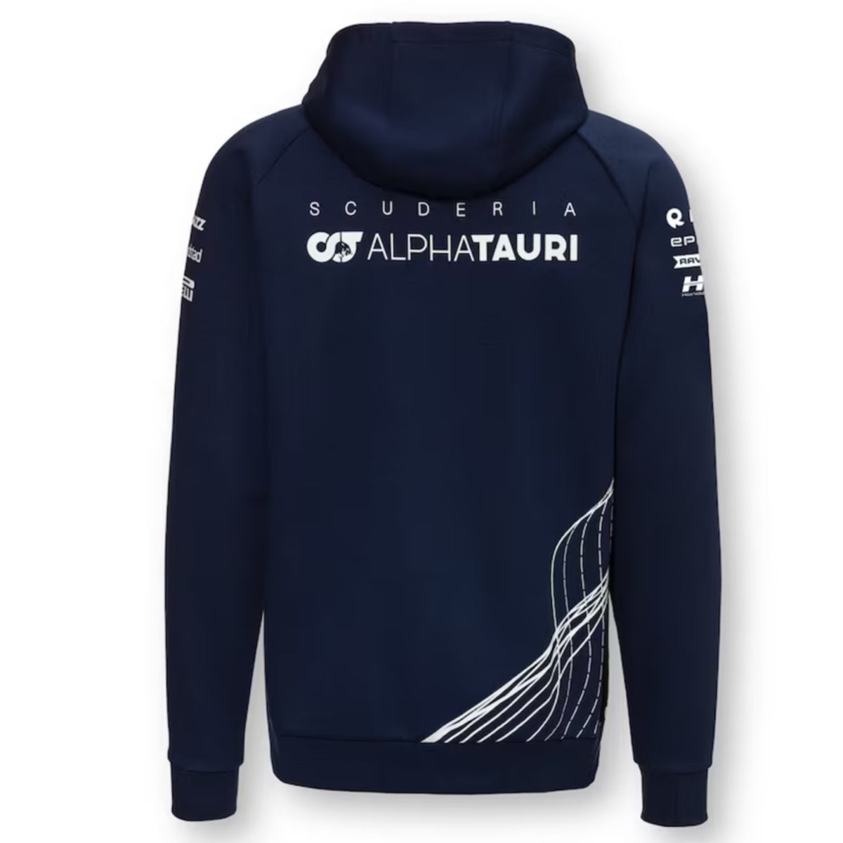 Official Merchandise Scuderia Alpha Tauri 2023 Team Sweat Hoodie-Navy ...