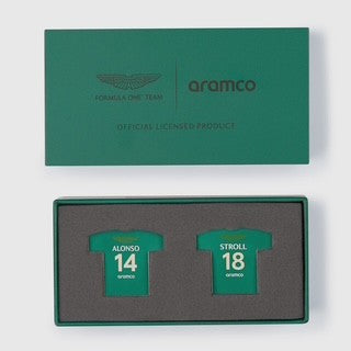 Aston Martin Aramco F1 Team Official Merchandise Driver Number Pin Bad ...