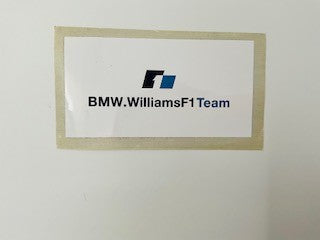 BMW Williams F1 Team Official Merchandise Team Sticker – Pit-Lane ...