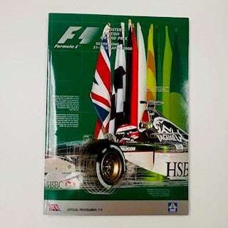 Official Silverstone FIA F1 British Grand Prix Programme -2000 – Pit ...