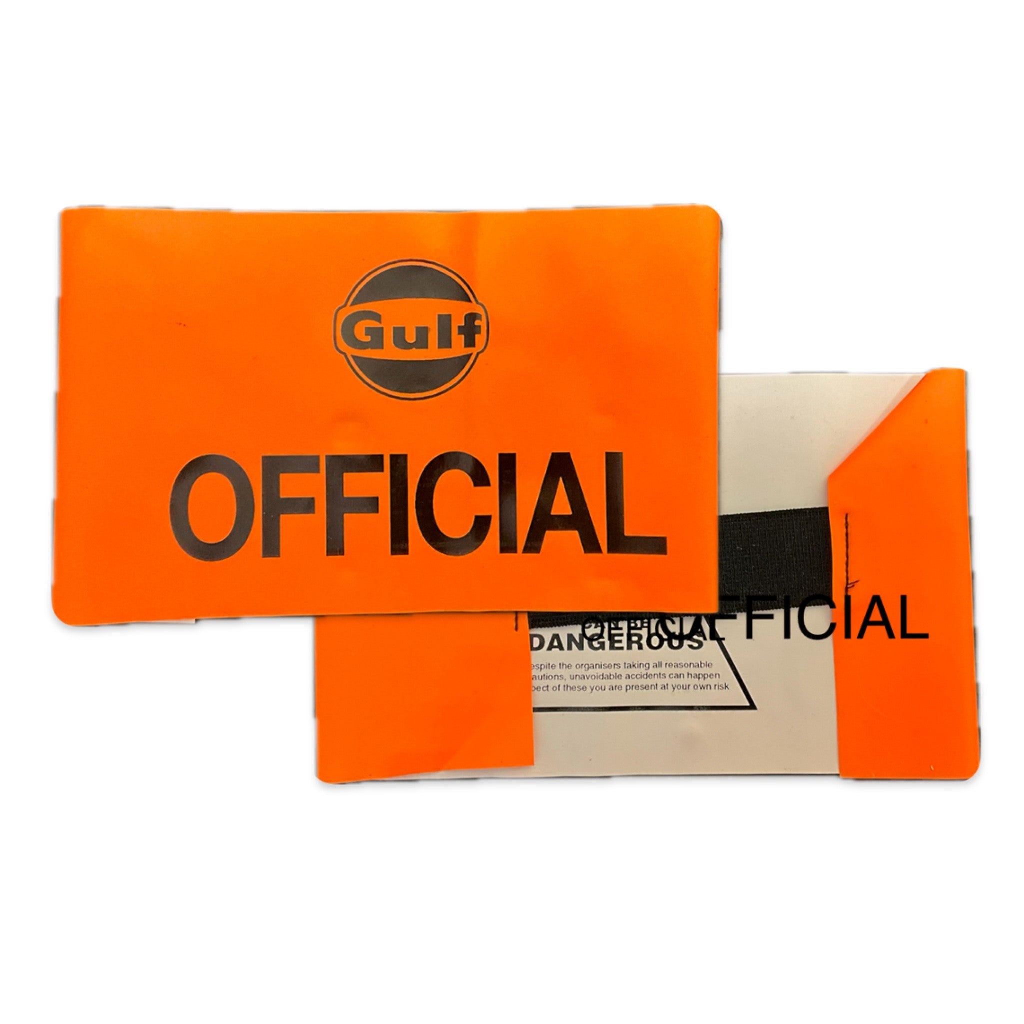 Authentic Replica 1960's Le Mans Event Gulf Official's Armband-Orange ...